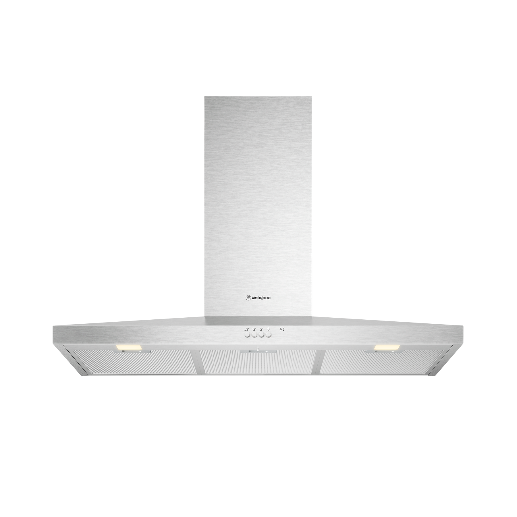 90cm canopy rangehood, stainless steel - WRC914SD