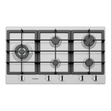 90cm 5 burner stainless steel gas cooktop - WHG954SC