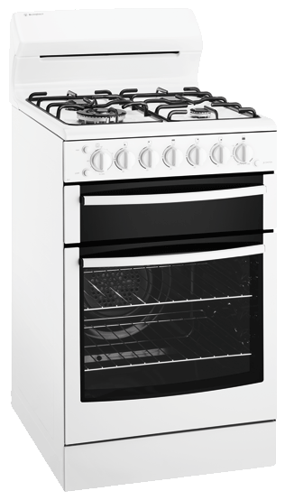 White 54cm Freestanding cooker - WLG517WB