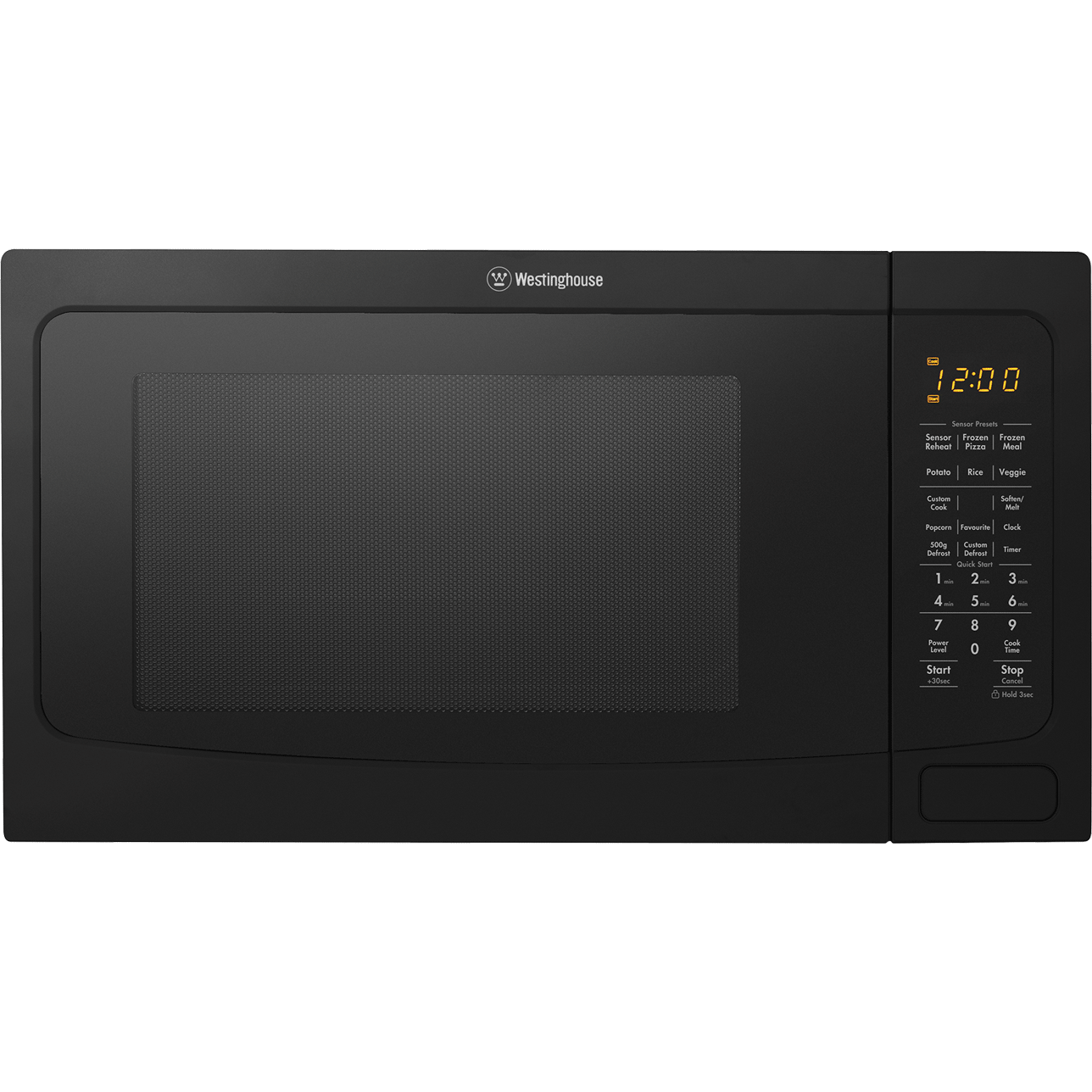 40L Benchtop Black Microwave - WMF4102BA | Westinghouse Australia