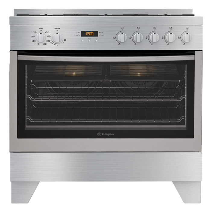 90cm dual fuel freestanding cooker - WFE912SB