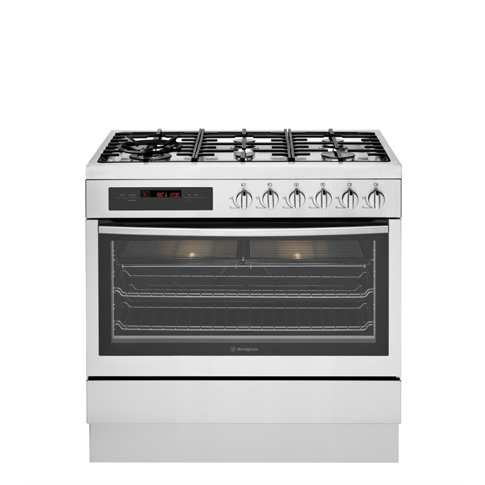 90cm Dual Fuel Freestanding Cooker - WFE916SA | Westinghouse Australia