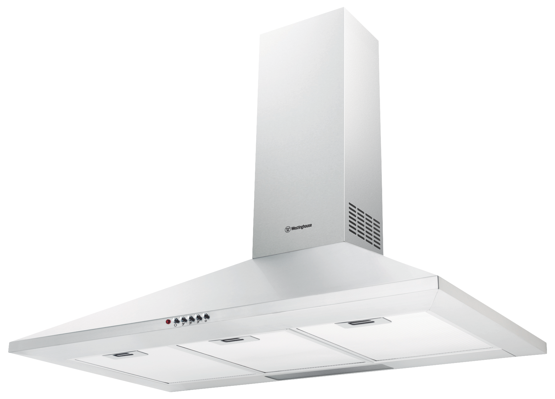 90cm canopy rangehood, stainless steel - WRC902SD | Westinghouse Australia