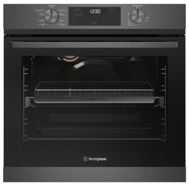 60cm multi-function 8 oven with AirFry, dark stainless steel ...