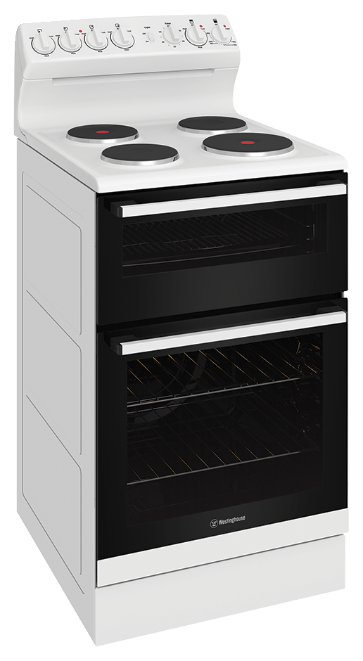 54cm electric freestanding cooker with separate grill, white ...
