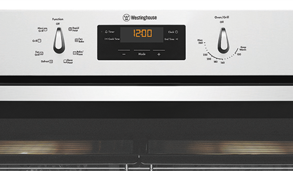 90cm freestanding electric oven and gas cooktop - WFE911SB ...