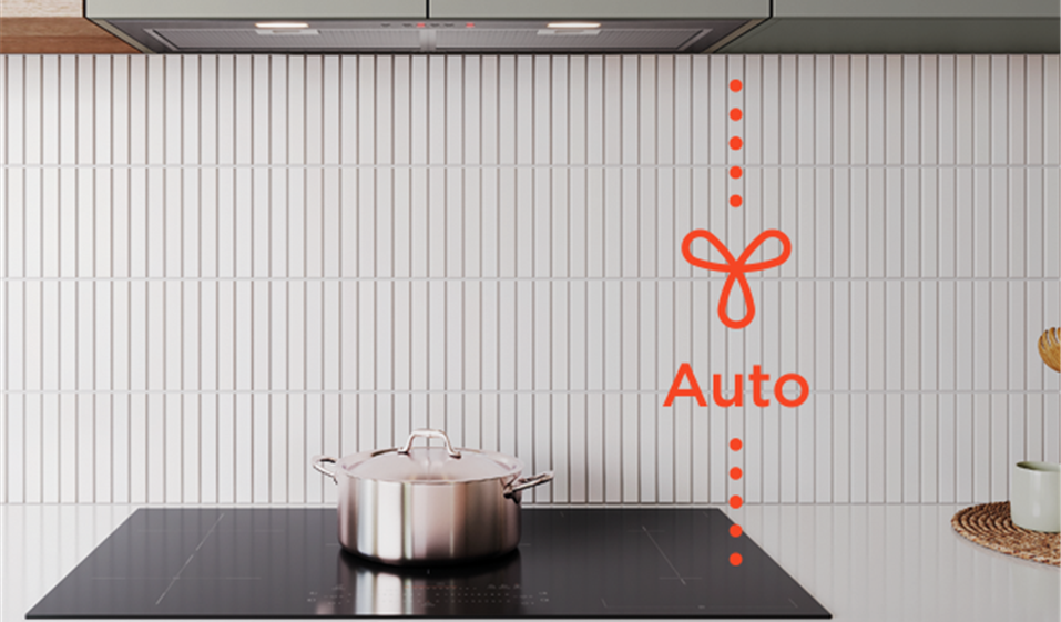 60cm canopy rangehood, stainless steel - WRC614SD | Westinghouse Australia