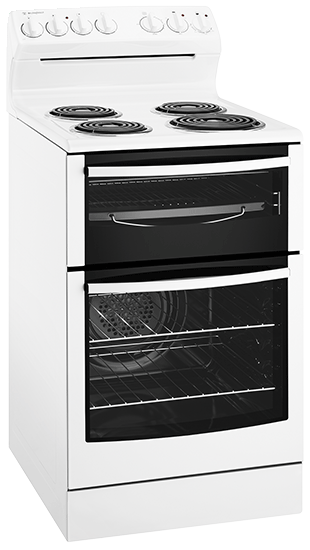 54cm freestanding cooker with coil hob and fan forced oven - WLE525WB ...