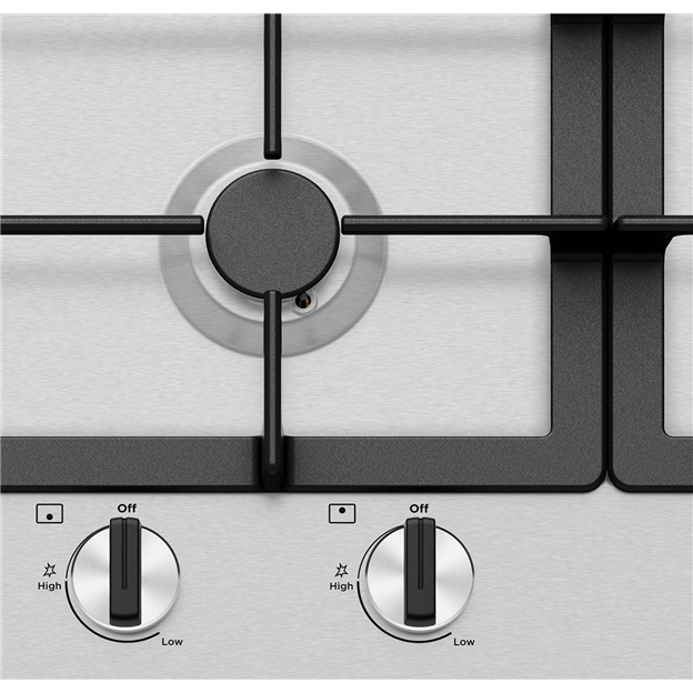 90cm 5 burner stainless steel gas cooktop - WHG954SC | Westinghouse ...