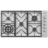 90cm 5 burner stainless steel gas cooktop - WHG955SB | Westinghouse ...
