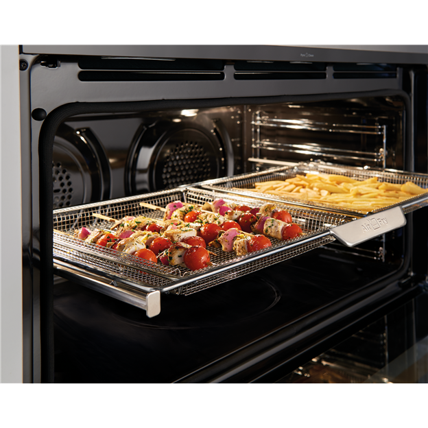 90cm multi-function 10 pyrolytic oven with AirFry, stainless steel ...
