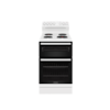54cm freestanding electric oven and solid cooktop, white - WLE532WC ...