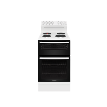 54cm freestanding electric oven and solid cooktop, white - WLE532WC ...