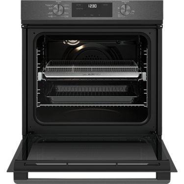 60cm multi-function 8 oven with AirFry, dark stainless steel ...
