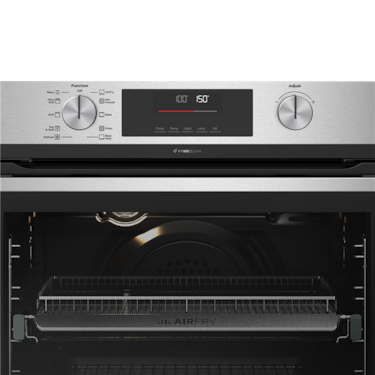 60cm multi-function 10 pyrolytic oven with AirFry, stainless steel ...