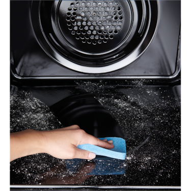 60cm multi-function 19 pyrolytic oven with Roast + Steam, dark ...