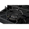 90cm 5 burner black ceramic glass gas cooktop - WHG959BD | Westinghouse ...