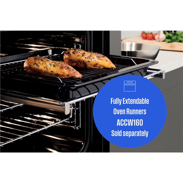 60cm multi-function 5 oven, stainless steel - WVE6313SDA | Westinghouse ...