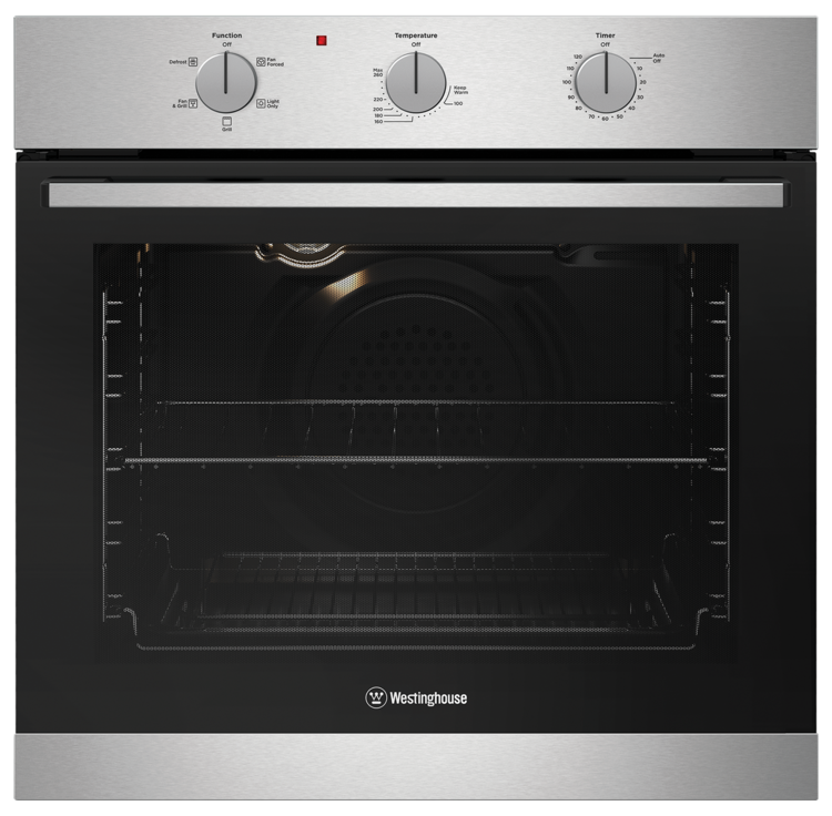 60cm multi-function 5 oven, stainless steel - WVE6313SDA | Westinghouse ...