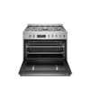 90cm dual fuel freestanding oven, stainless steel - WFE9515SD ...