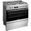 90cm dual fuel freestanding oven, stainless steel - WFE9515SD ...