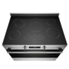 90cm electric freestanding oven with AirFry, stainless steel ...