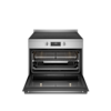 90cm electric freestanding oven with AirFry, stainless steel ...