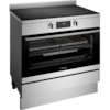 90cm electric freestanding oven with AirFry, stainless steel ...