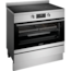 90cm electric freestanding oven with AirFry, stainless steel ...