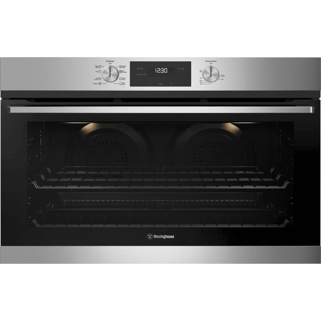 90cm multi-function 8 oven, stainless steel - WVE9515SD | Westinghouse ...