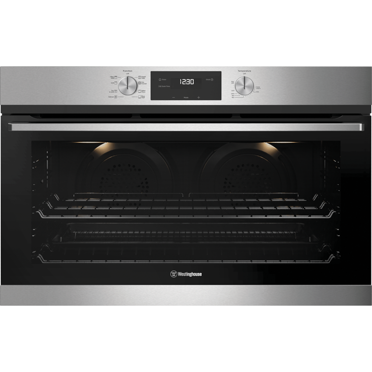 90cm multi-function 8 oven, stainless steel - WVE9515SD | Westinghouse ...