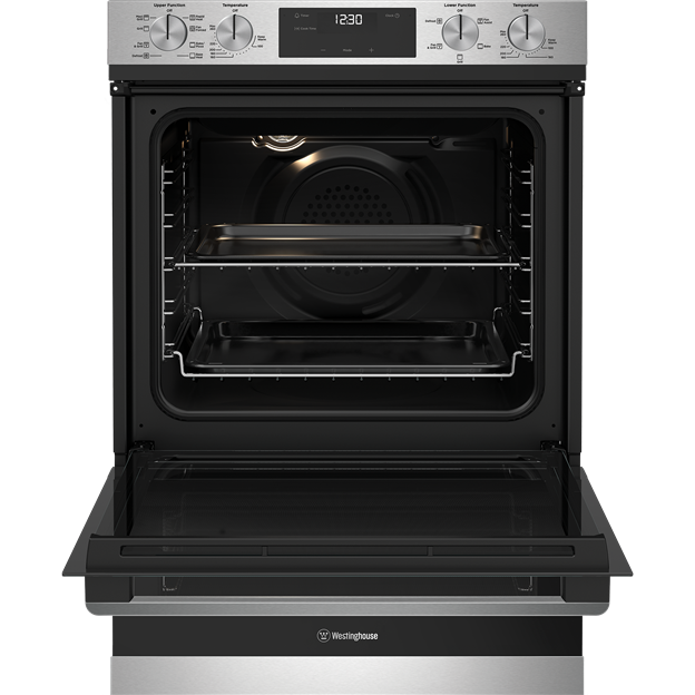 60cm multi-function 8/5 duo oven, stainless steel - WVE6525SD ...